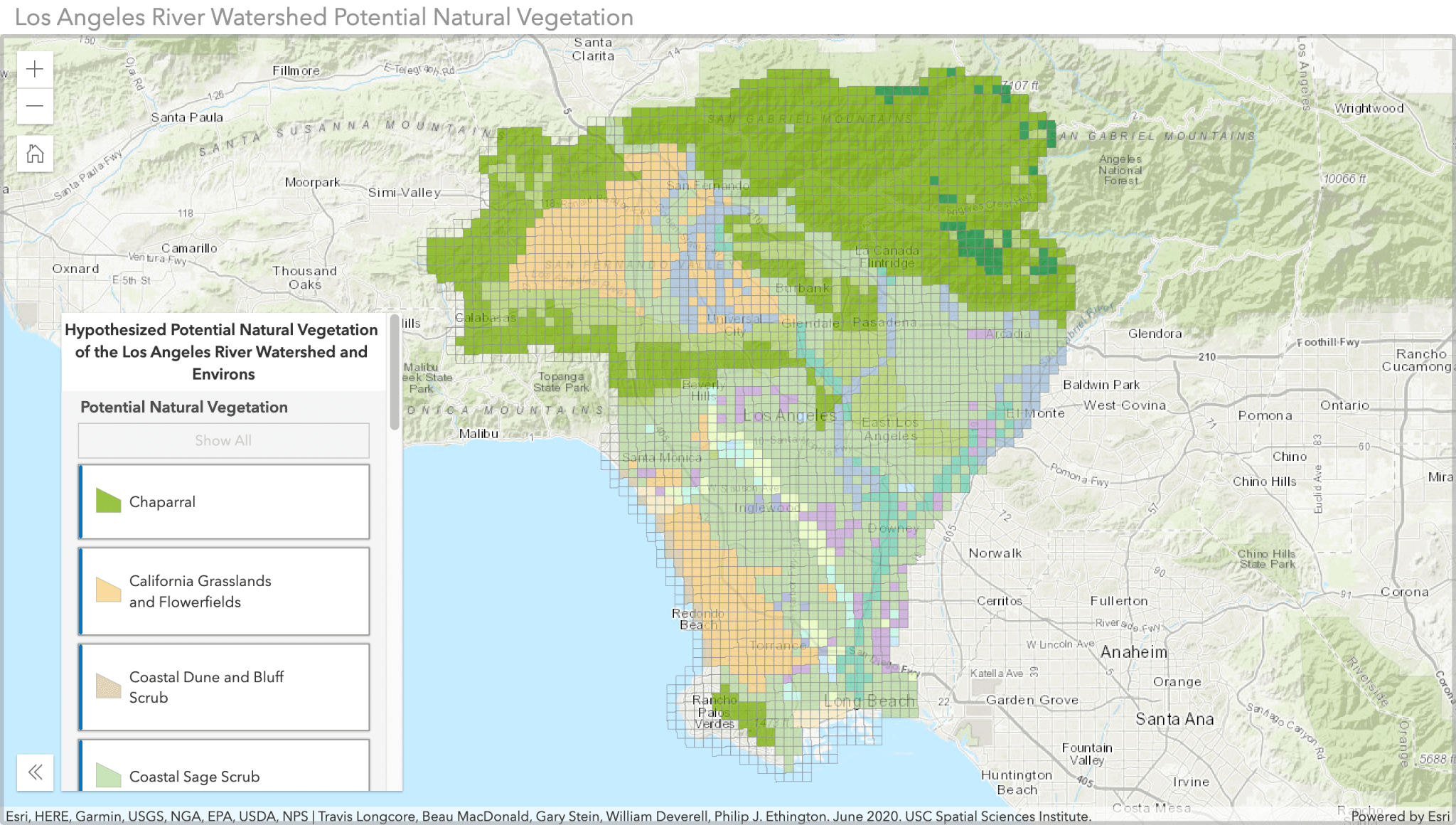 Maps – Los Angeles Landscape History